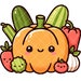 Kawaii Cute Vegetables and Greens PNG Bundle - Etsy