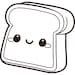 Kawaii BLACK/WHITE Breakfast PNG Bundle - Etsy