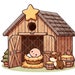 Kawaii Cute Nativity PNG Bundle - Etsy