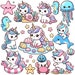 Kawaii Sea PNG Bundle - Etsy
