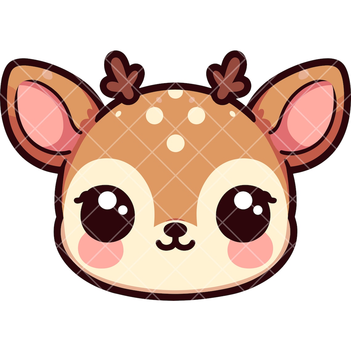 Kawaii Forest and Farm Animals PNG Bundle - Etsy