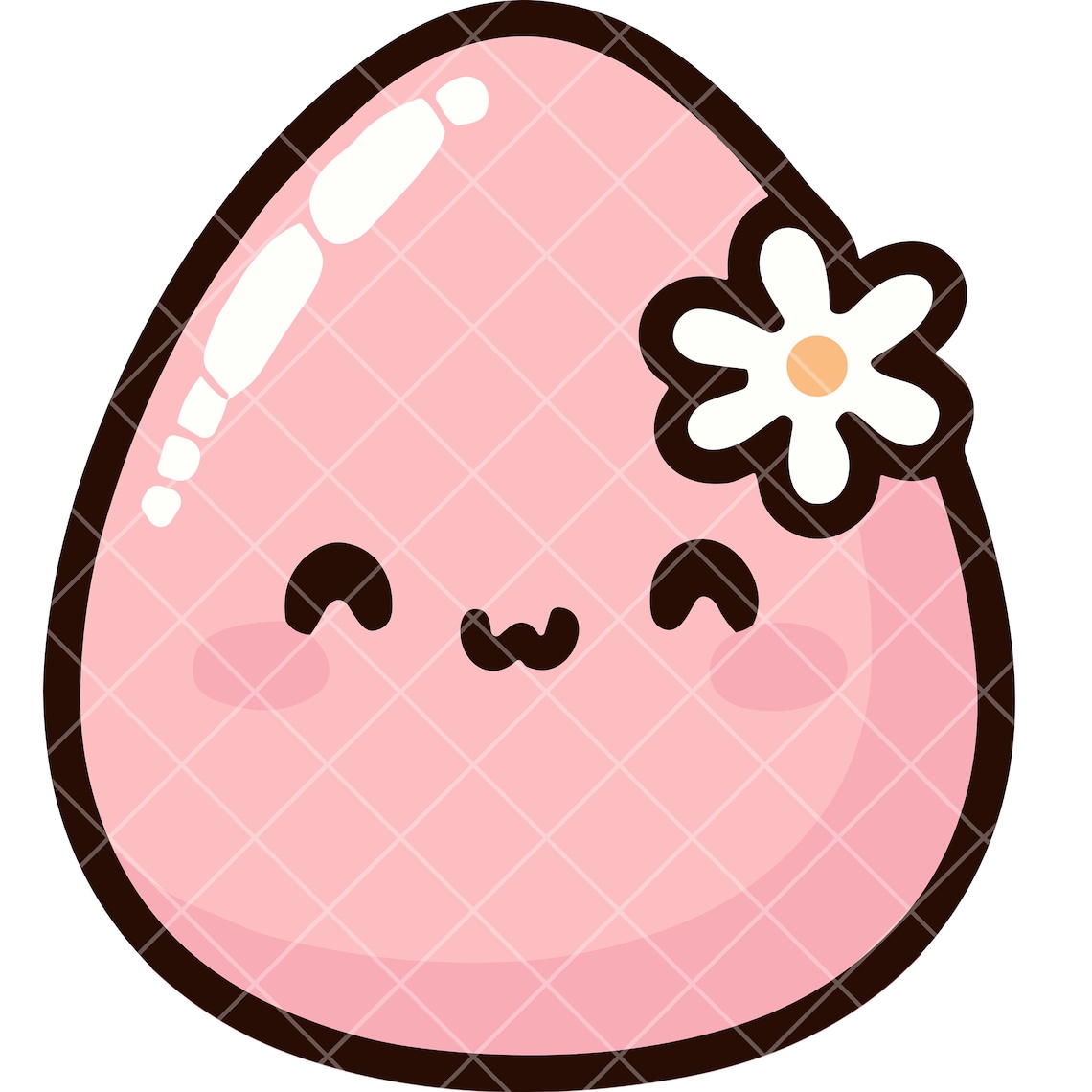 Kawaii Easter Egg Crazy Cupcake PNG Bundle - Etsy