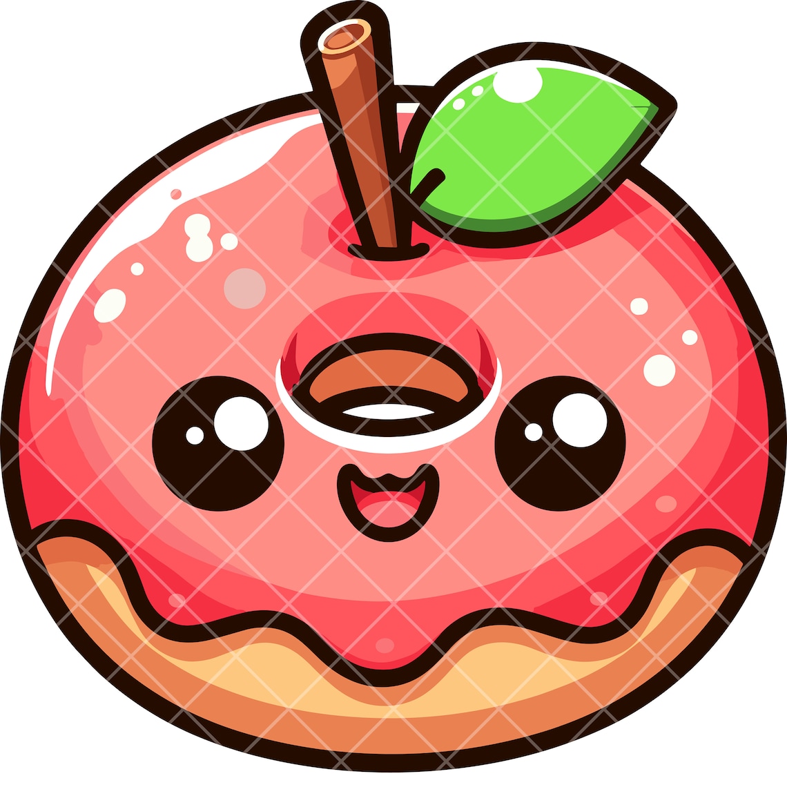 Kawaii Cute Donut PNG Bundle - Etsy