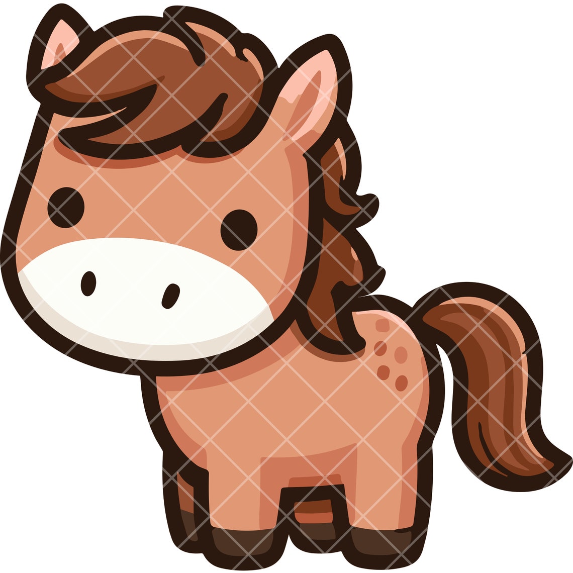 Kawaii Cute Farm PNG Bundle - Etsy