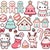 Kawaii Pink and Mint Christmas PNG Bundle - Etsy