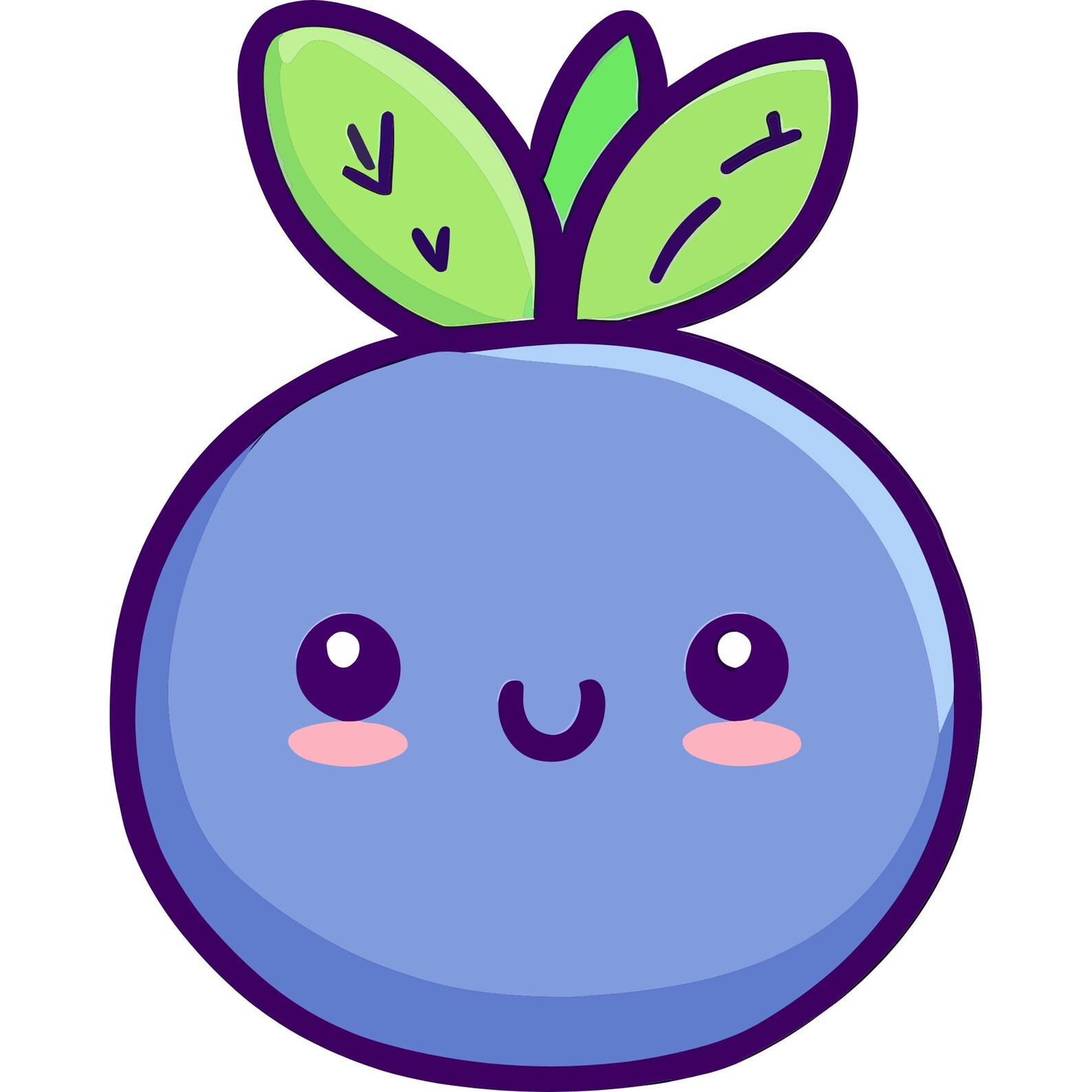 Kawaii Cute Fruit PNG Bundle - Etsy
