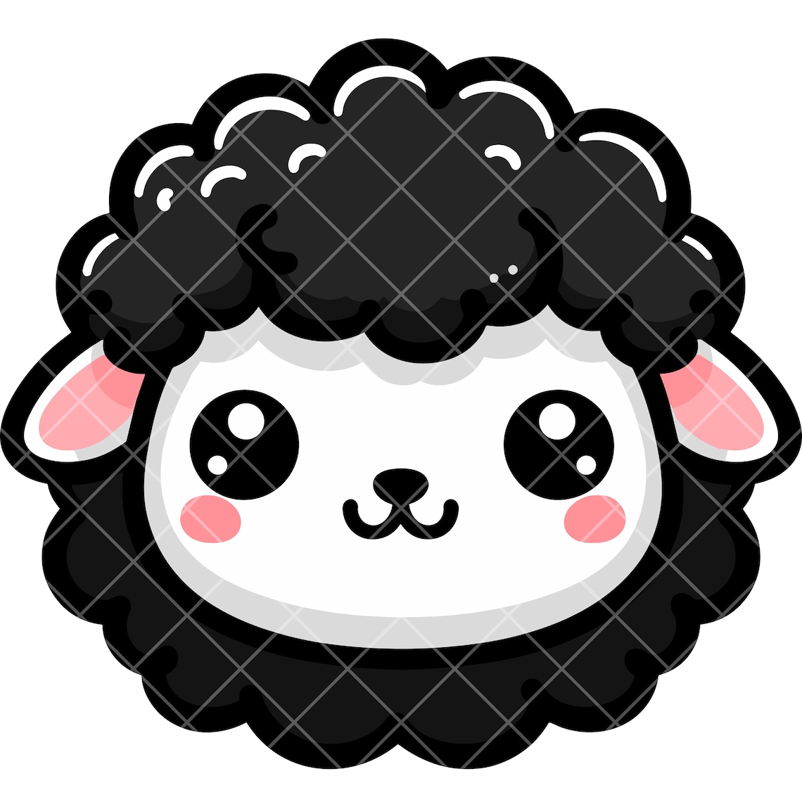 Kawaii Forest and Farm Animals PNG Bundle - Etsy