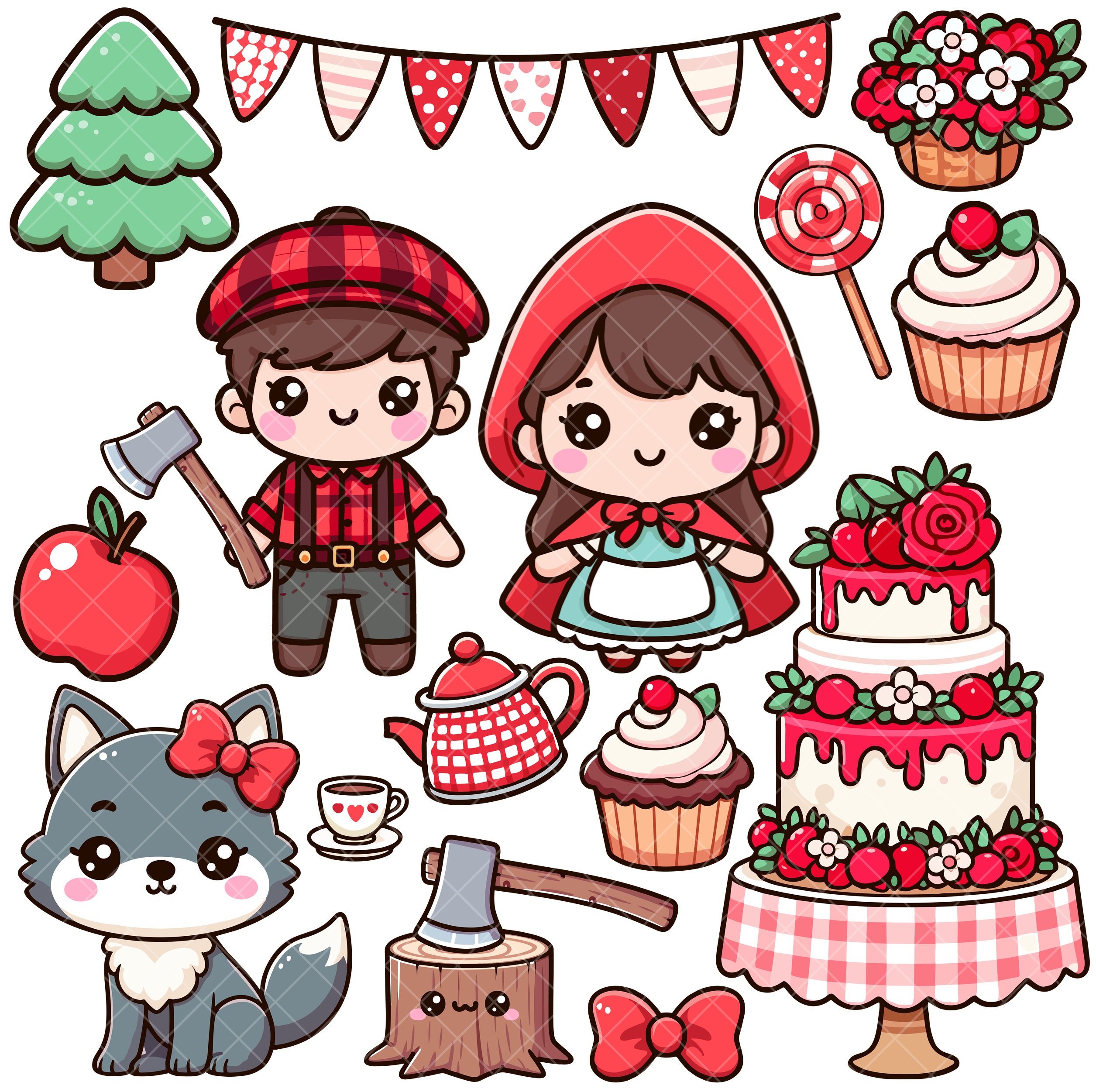 Kawaii "5 SETS FOR 3" Girls Bundle - Etsy