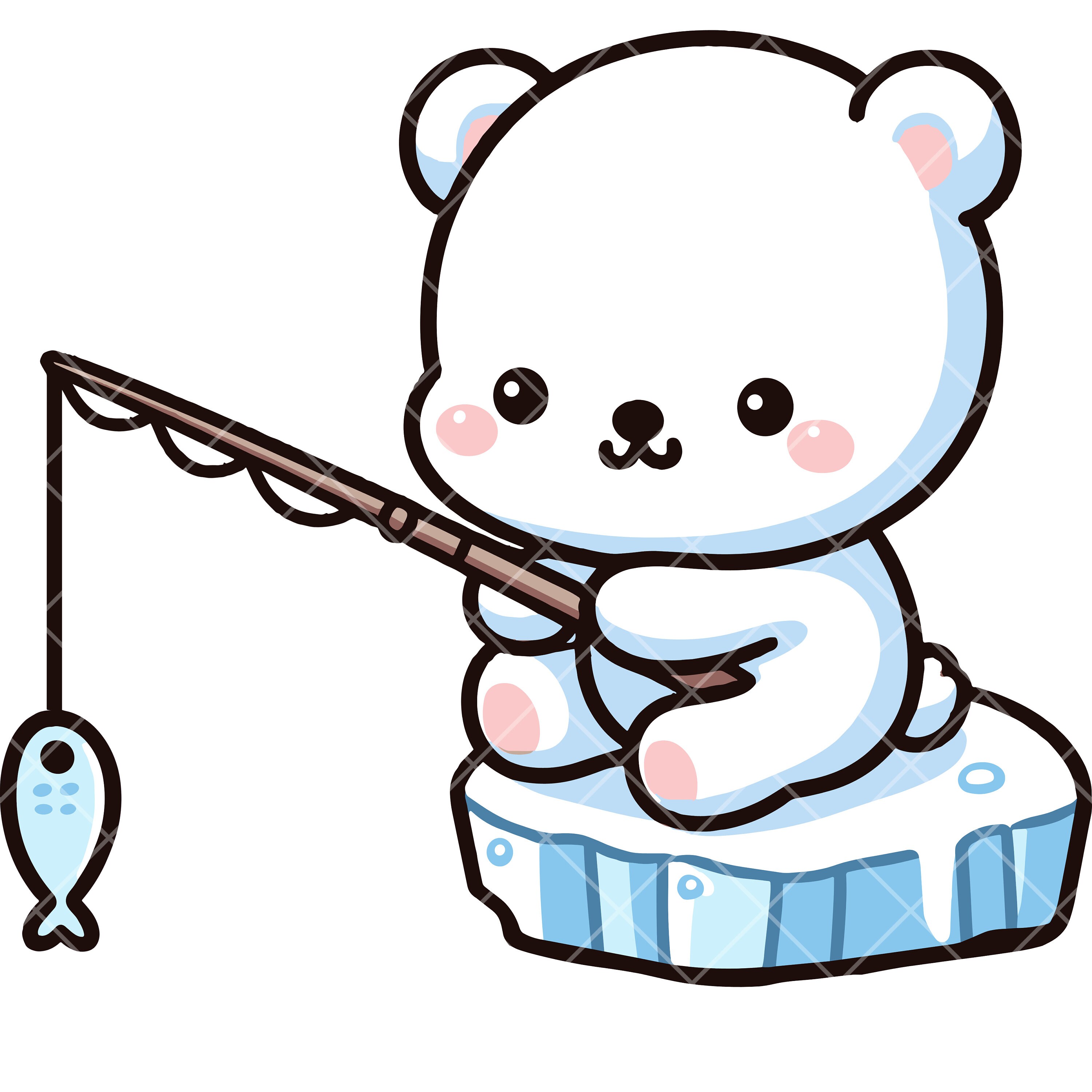 Kawaii Cute Winter Wonderland PNG Bundle - Etsy