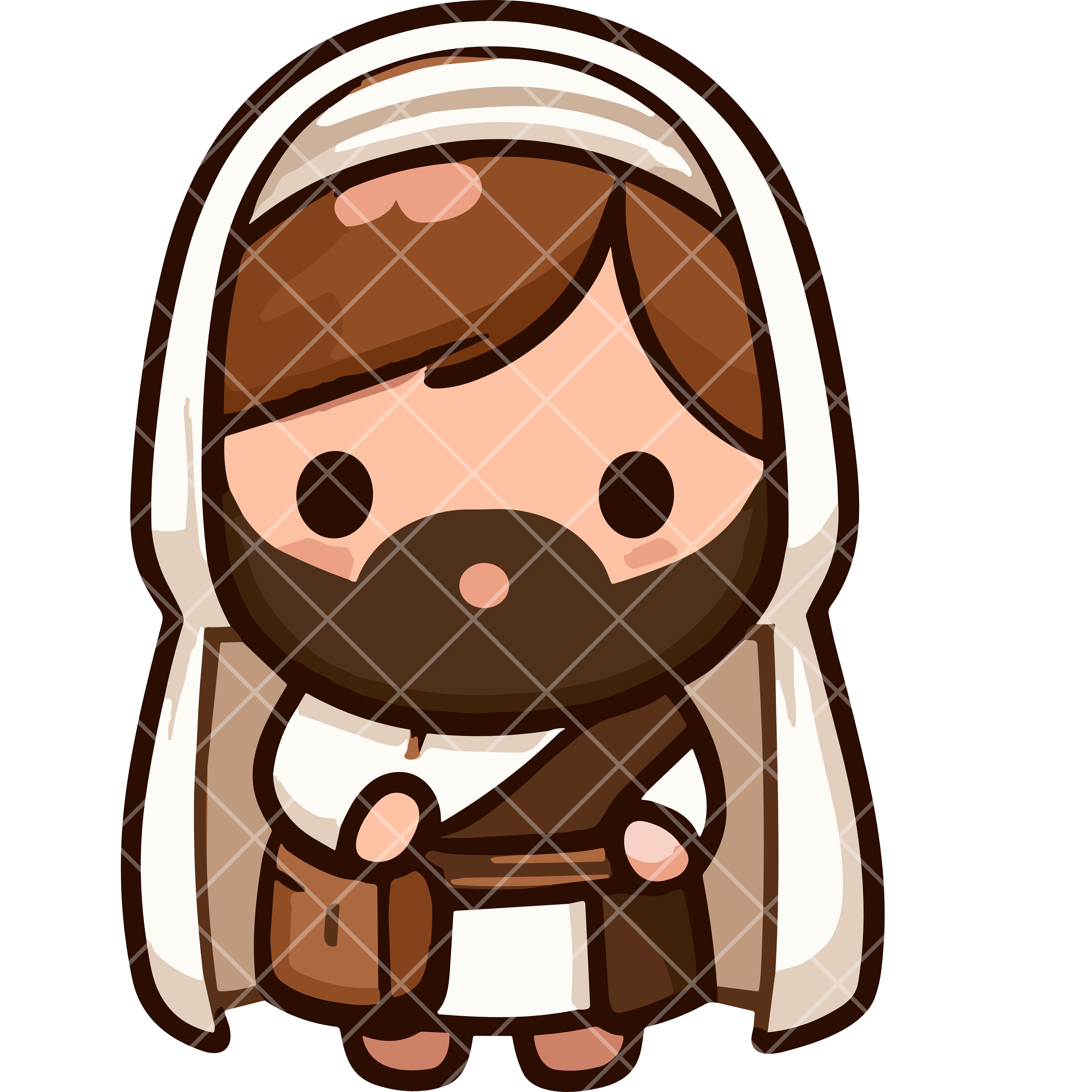 Kawaii Cute Nativity PNG Bundle - Etsy
