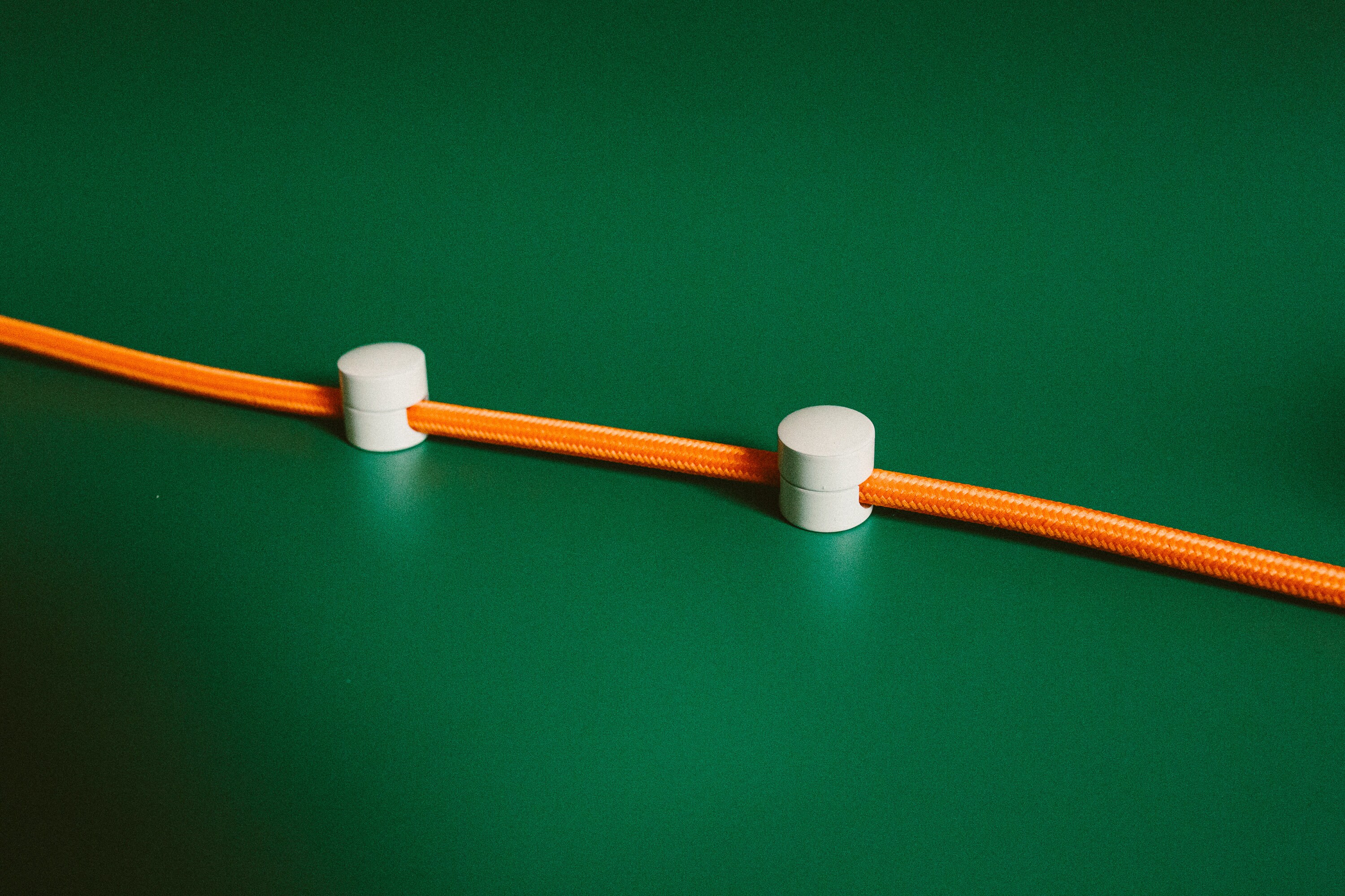 Pack of 3 – Stylish Cable Clamps for Laying Textile Cables on Walls and ...