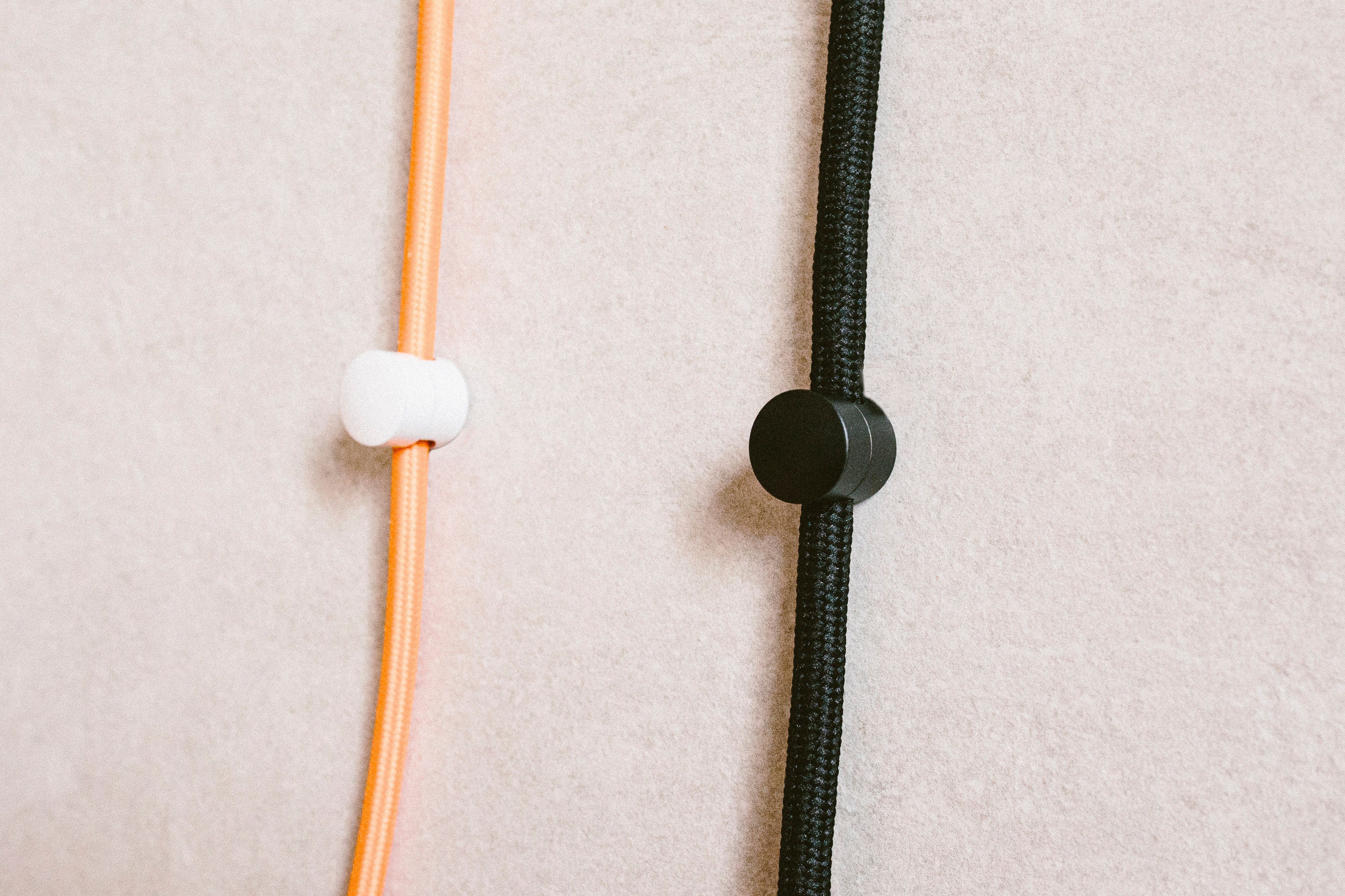 Pack of 3 – Stylish Cable Clamps for Laying Textile Cables on Walls and ...