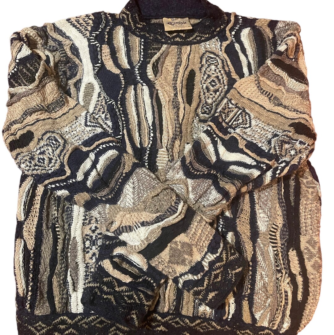 Rare Color Vintage COOGI Australia Classic Sweater Oversized M - Etsy
