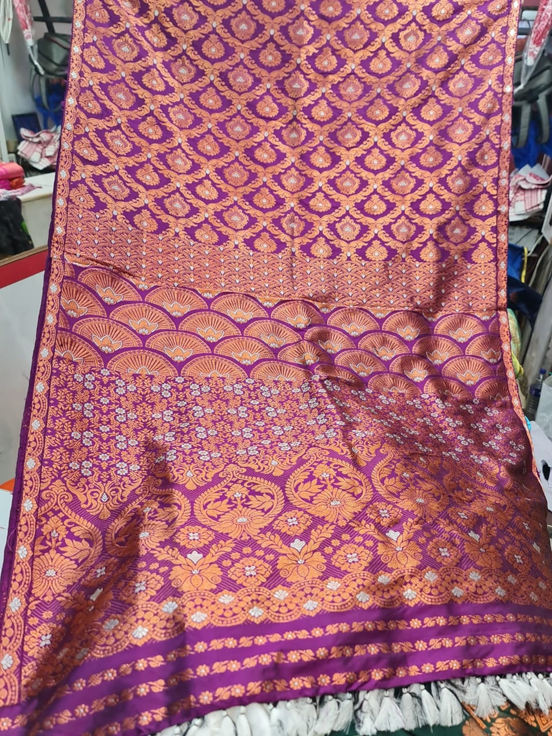 Assamese Traditional Dress for Women/assam Silk - Etsy