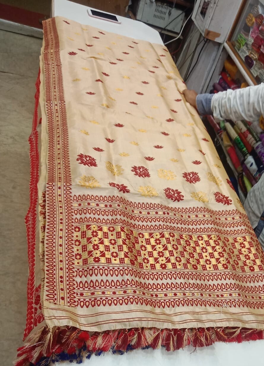 Assamese Traditional Dress Mekhla Sador for Women - Etsy