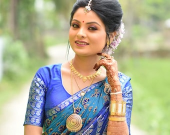 Assamese Traditional Dress Pink Mekhla Sador for Women Assam Silk - Etsy