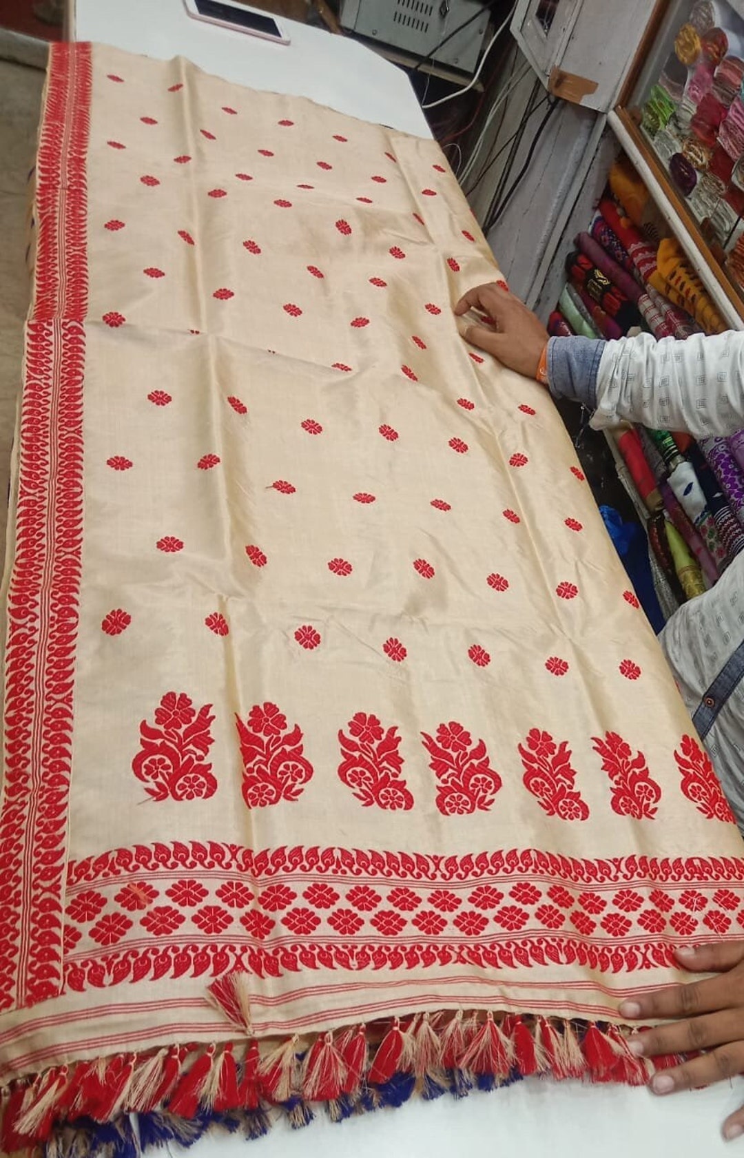 Assamese Traditional Dress Mekhla Sador for Women Assam Silk - Etsy