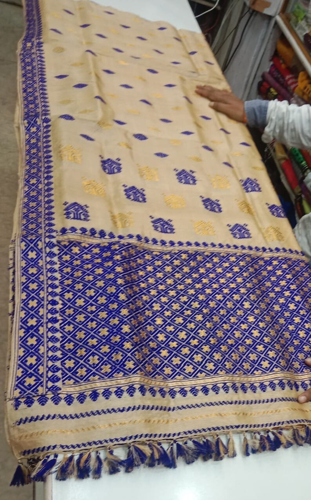 Assamese Traditional Dress Mekhla Sador for Women Assam Silk - Etsy