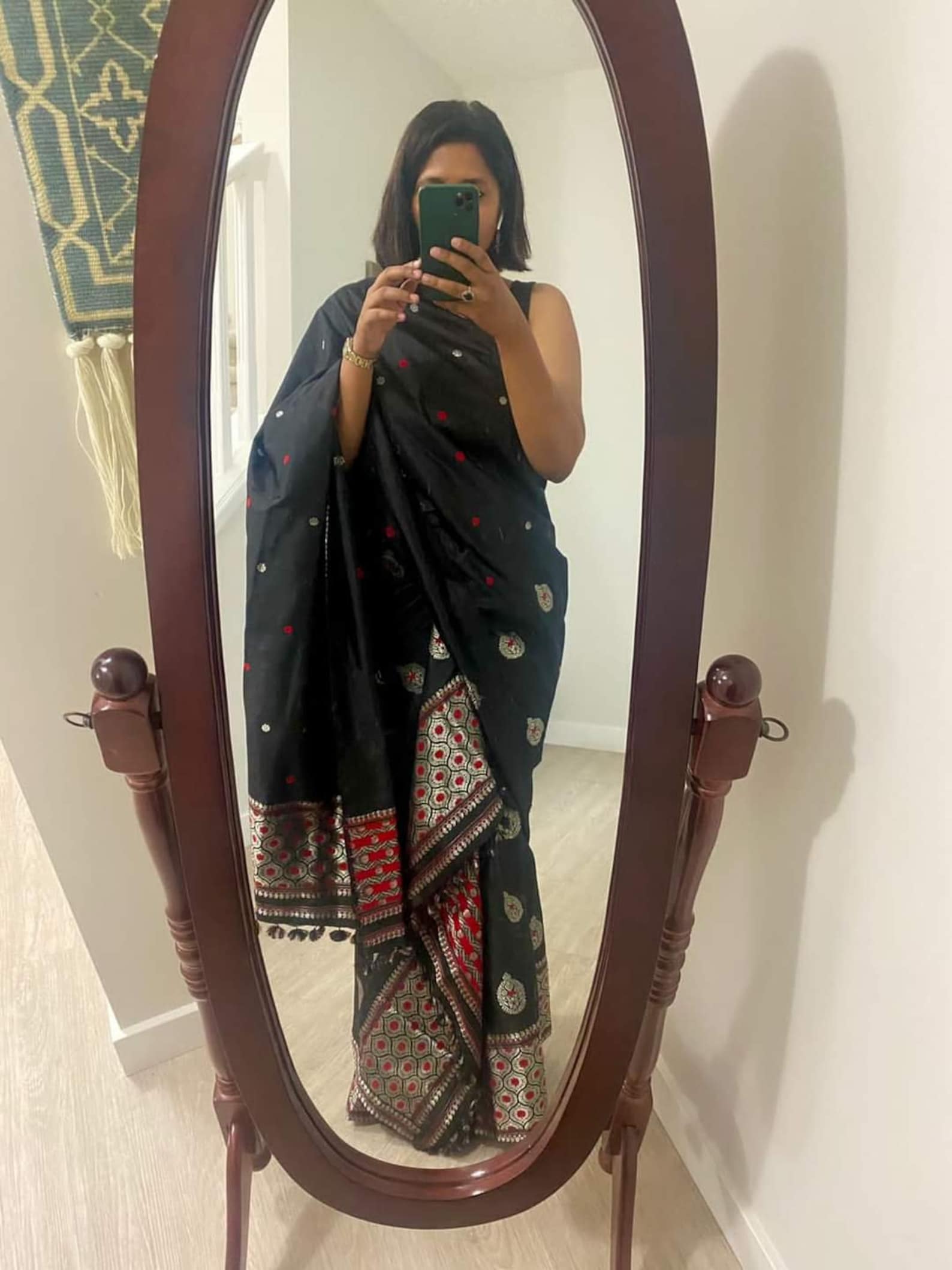 Assamese Traditional Dress Mekhla Sador Black for Women/assam Silk - Etsy