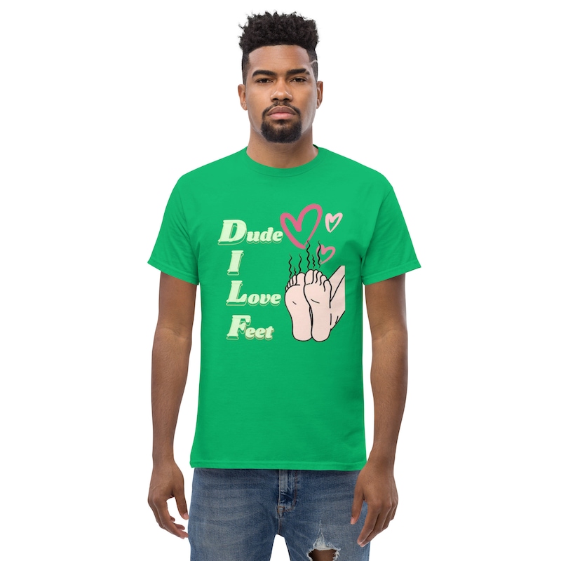 I Love Feet Tshirt - Etsy