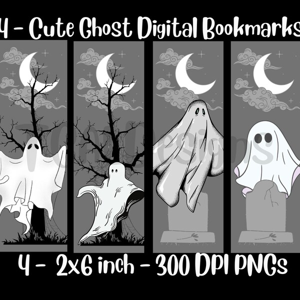 Printable Halloween Bookmarks - Etsy