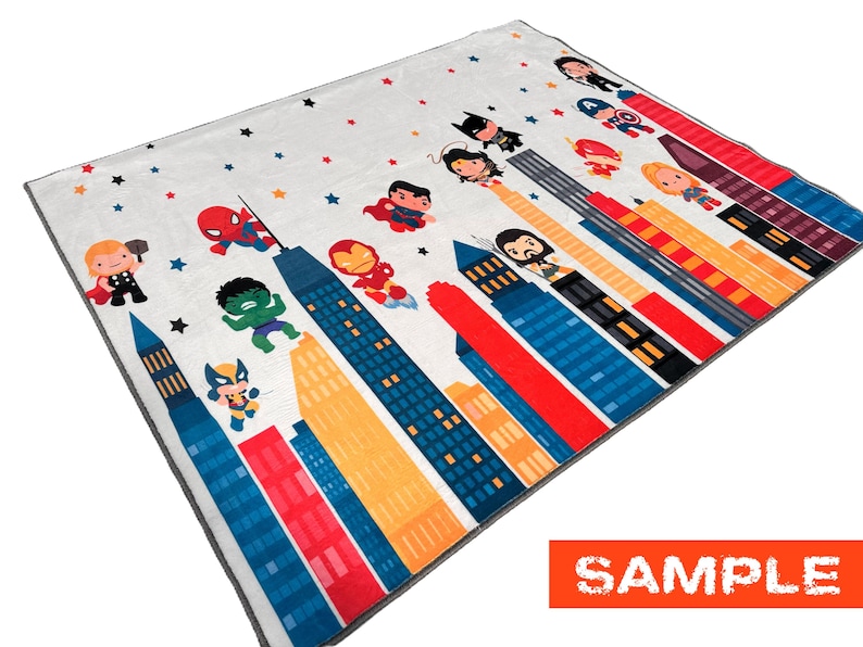 Black and White "keep Off" Cotton Rug, Modern Scandinavian Style - Etsy