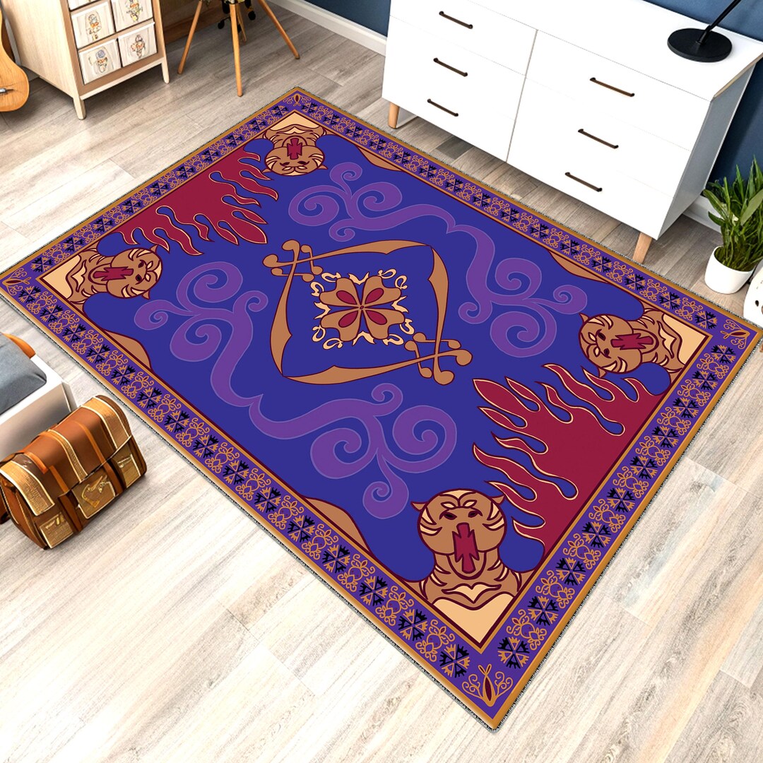 Aladdin Rug, Flying Carpet Style, Modern Salon Decor - Etsy