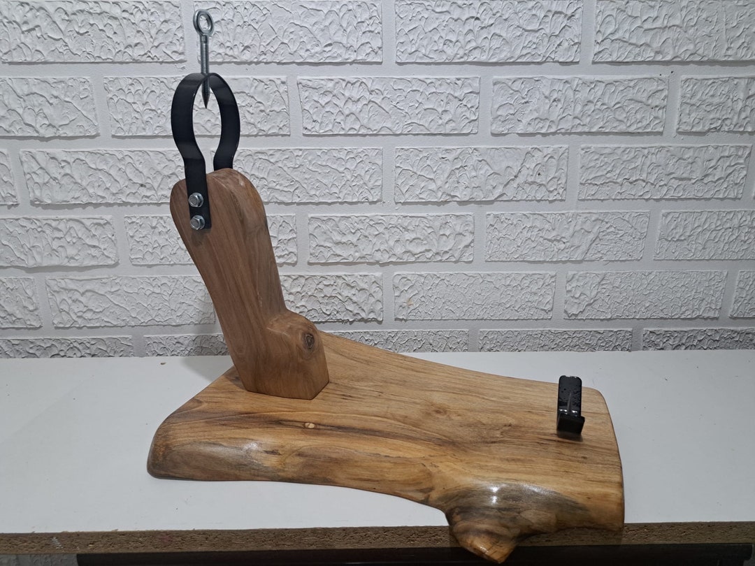 Walnut Wood / Ham Stand / Solid Wood / Stand for Prosciutto / Wooden ...