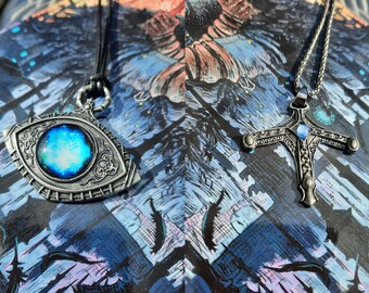 Bloodborne Necklace Cosmic Eye Watcher Badge / Bloodborne - Etsy