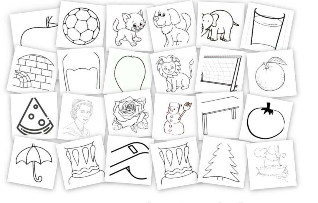 Kids Learning ABCD With Coloirng Pages Ready to Print 26 - Etsy