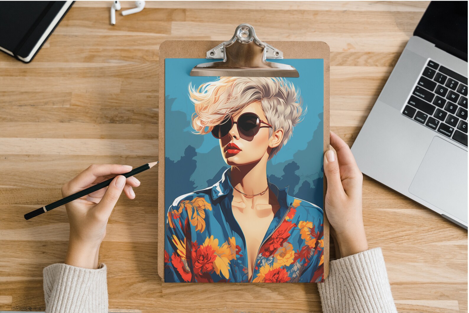 50 Pixie Power Hairstyles Digital Coloring Book Fashion Girls - Etsy