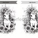 25 Flower Unicorns Fantasy Coloring Page Book, Adults Kids Instant ...