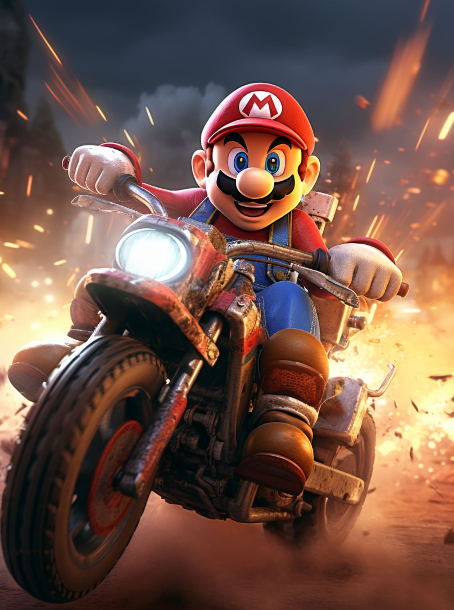 Mario Kart Poster PNG Super Mario Printable Bros Digital Prints Wall ...