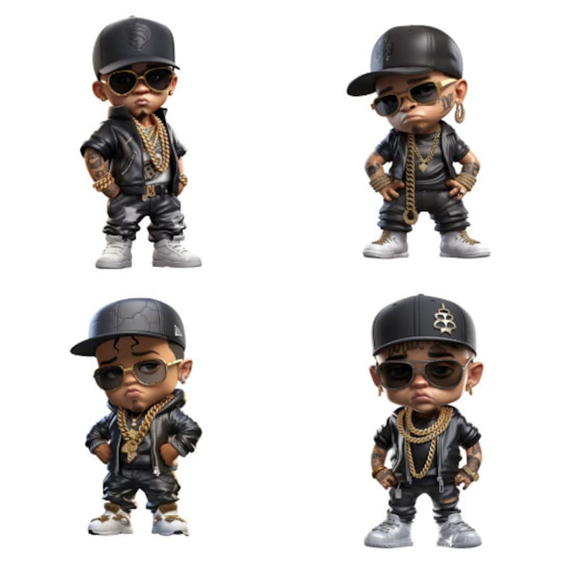 35 Png Bundle Thug Streetwear Money Svg Png Digital Art Design Instant ...