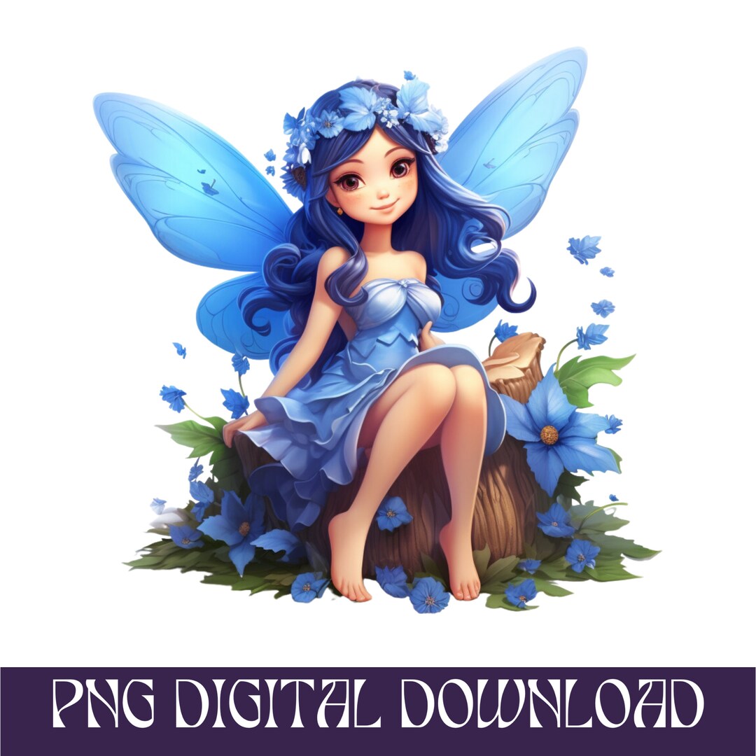 Magical Tooth Fairy Png Tail Wings Watercolor Clipart Svg Decor Clip ...