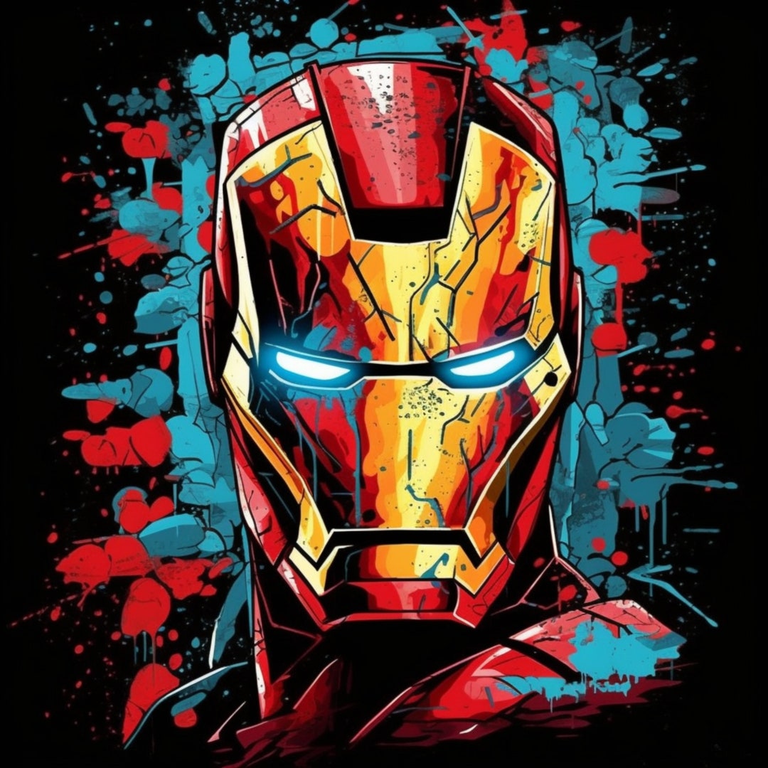Iron Man Printable Poster Wall Art Home Decor Instant Download - Etsy
