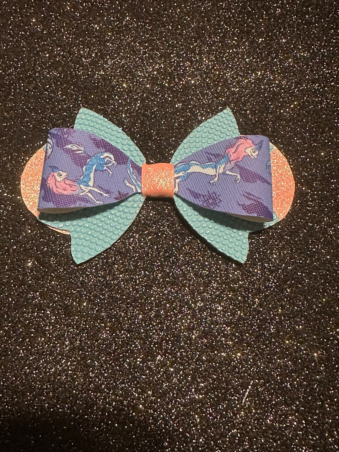 Sisu Themed Hair Bow From Raya and the Last Dragon - Etsy