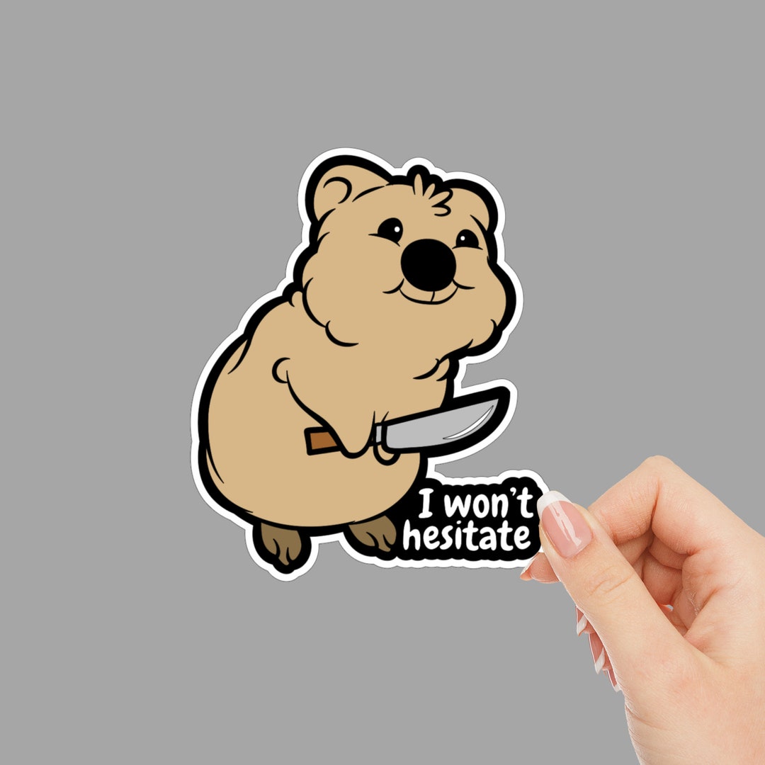 Cute Quokka Sticker Laptop Sticker Water Bottle Decals Cup - Etsy