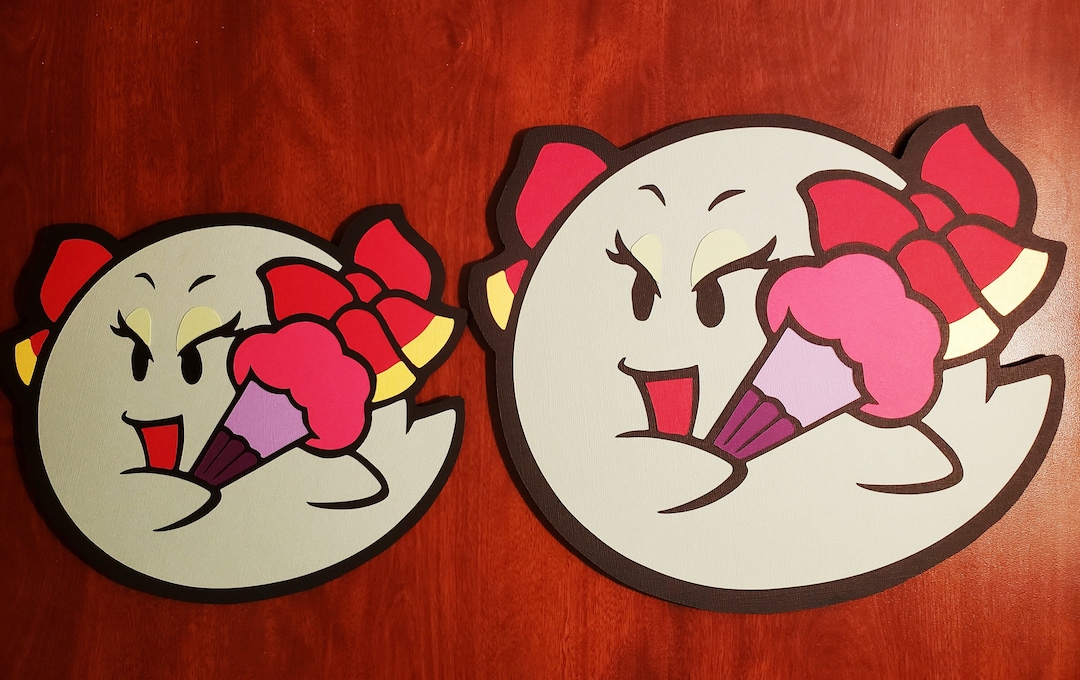 Paper Mario Lady Bow Wall Art - Etsy