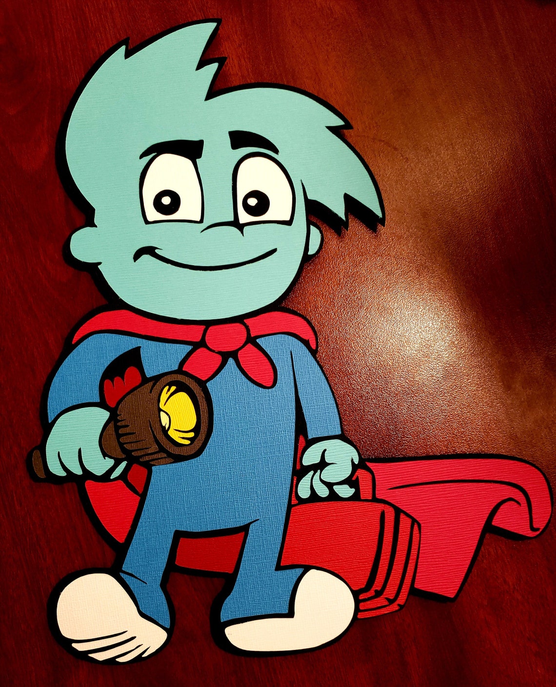 Pajama Sam Wall Art Papercraft - Etsy