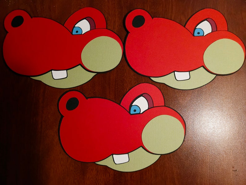 Paper Mario Hooktail Papercraft Art - Etsy