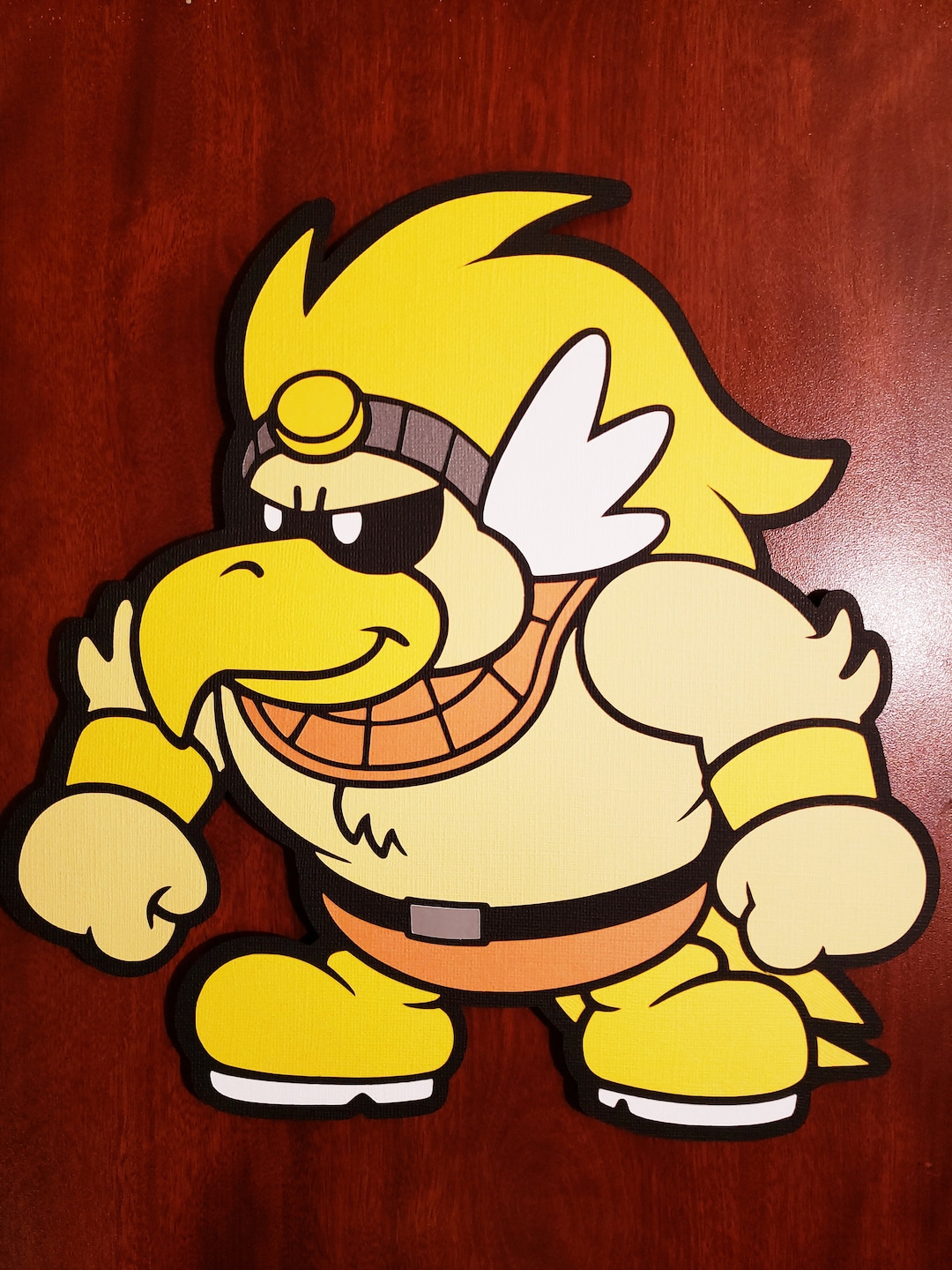 Paper Mario Rawk Hawk Wall Art - Etsy
