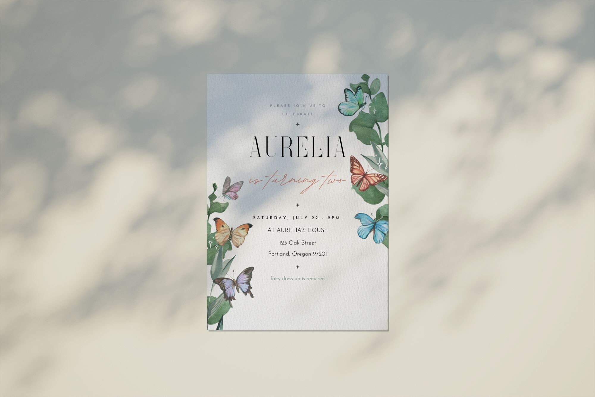 Enchanted Invitation Enchanted Birthday Enchanted Birthday Invitation ...