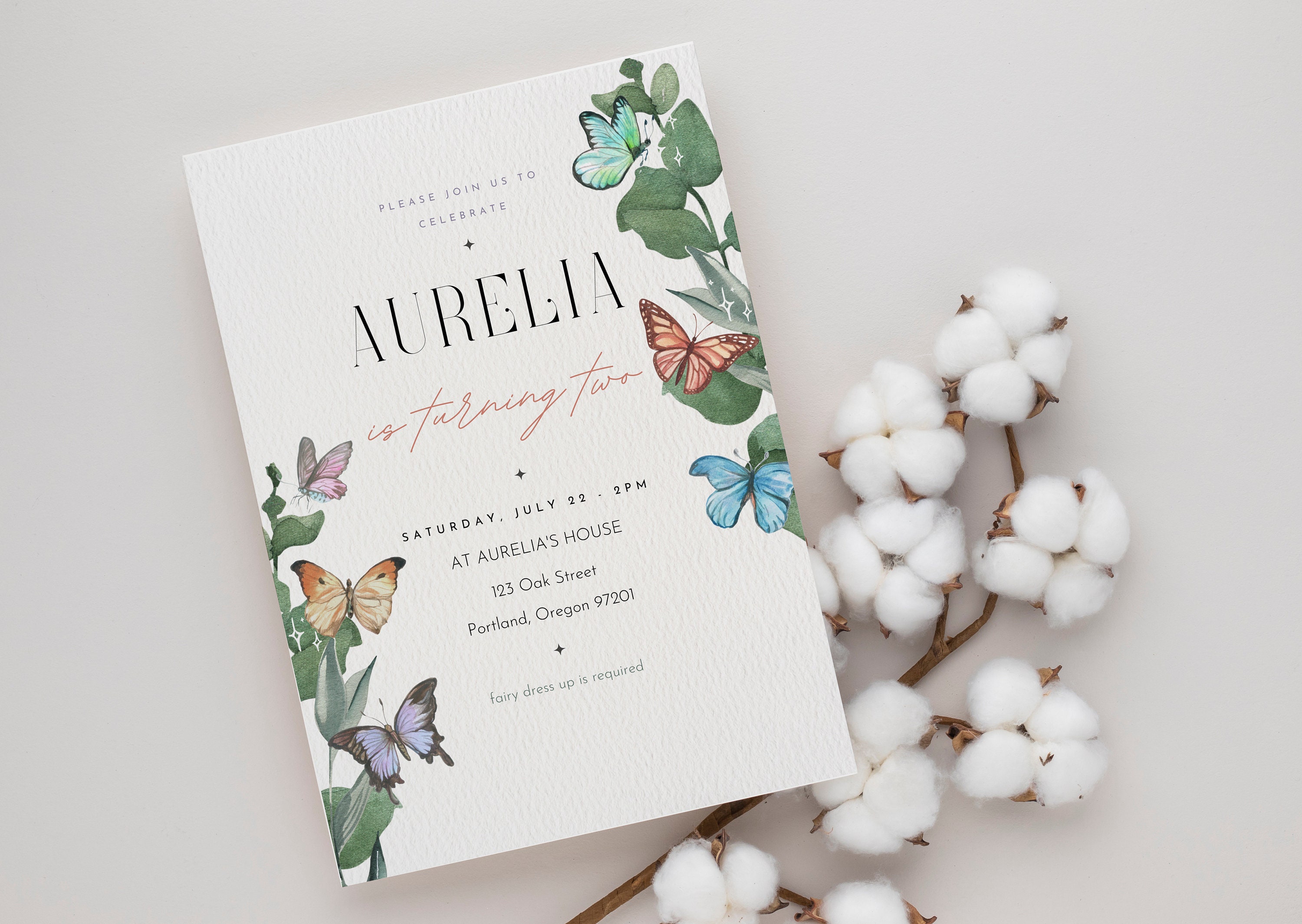 Enchanted Invitation Enchanted Birthday Enchanted Birthday Invitation ...