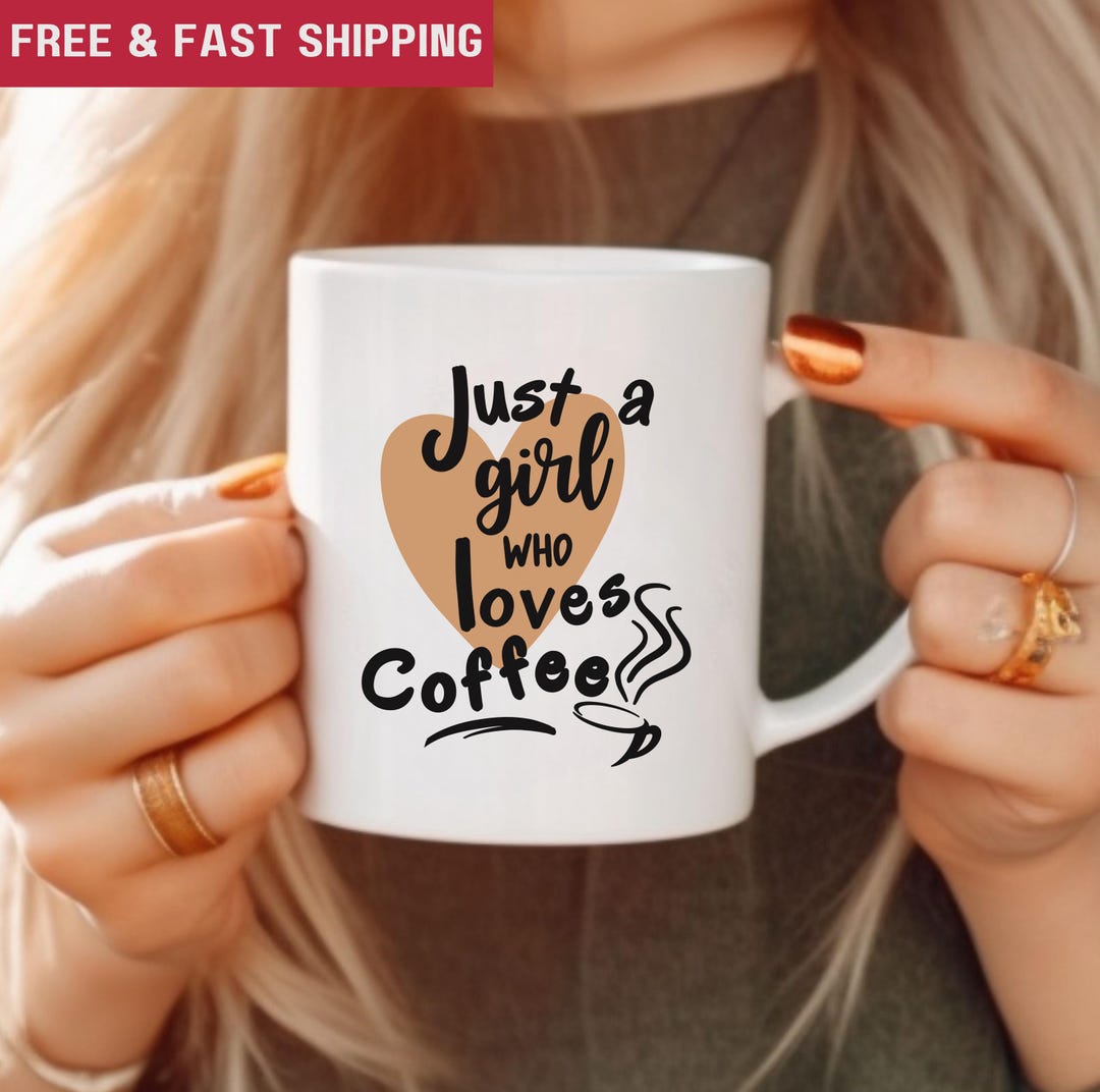 Coffee Lover Fun Mug, Coffee Themed Mug, Coffee Mug Gifted, Gift Coffee ...