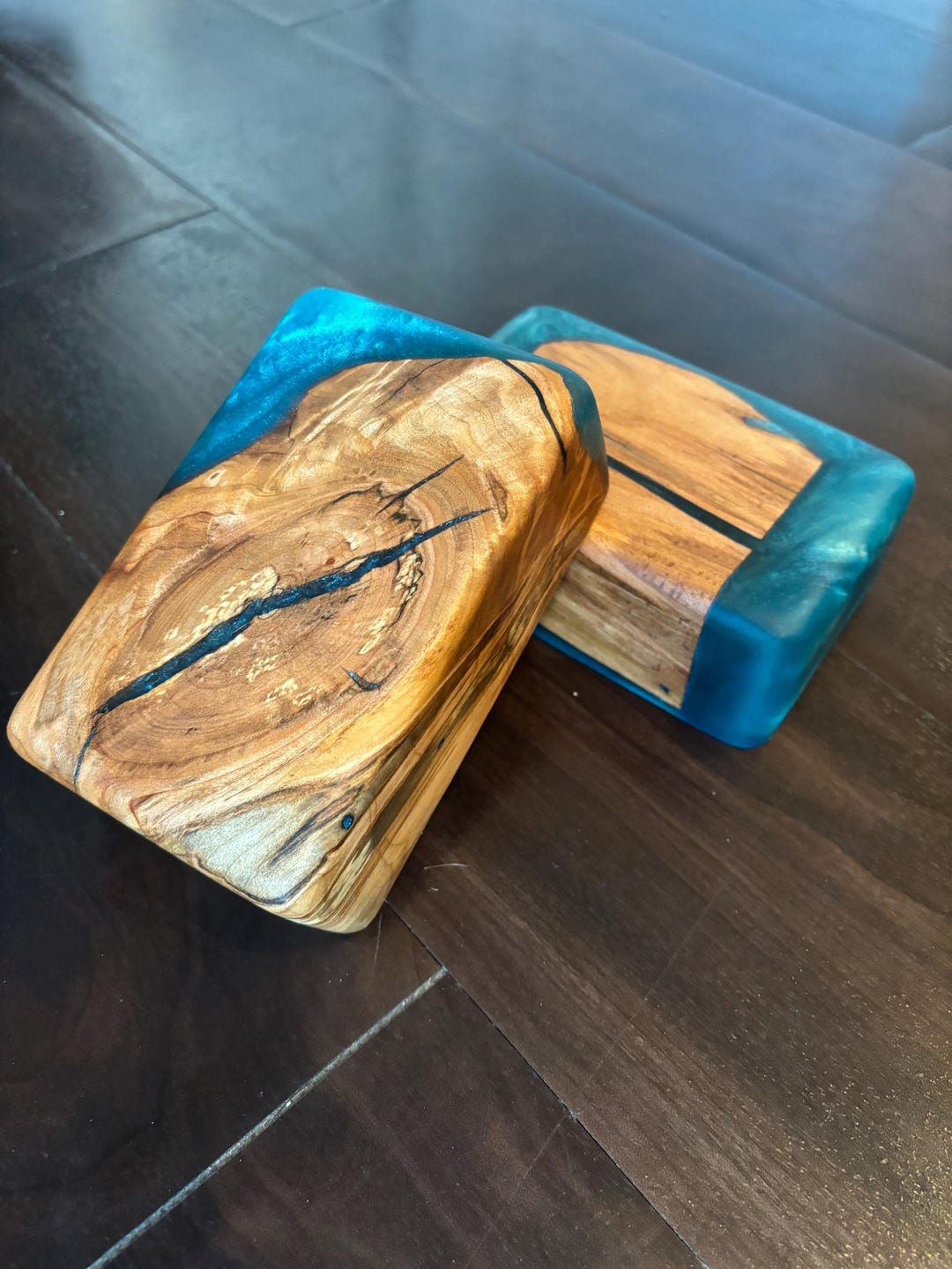 Custom Handstand Blocks - Wood and Epoxy Resin - Etsy