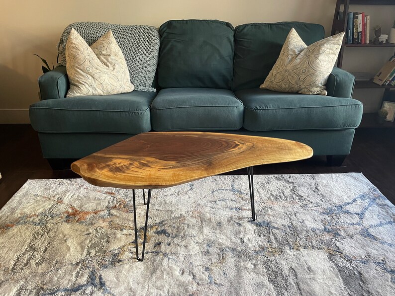 Live Edge Walnut Coffee Table - Etsy
