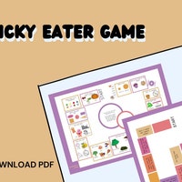 Picky Eater Chart / Try New Foods / Food Game for Kid - Etsy