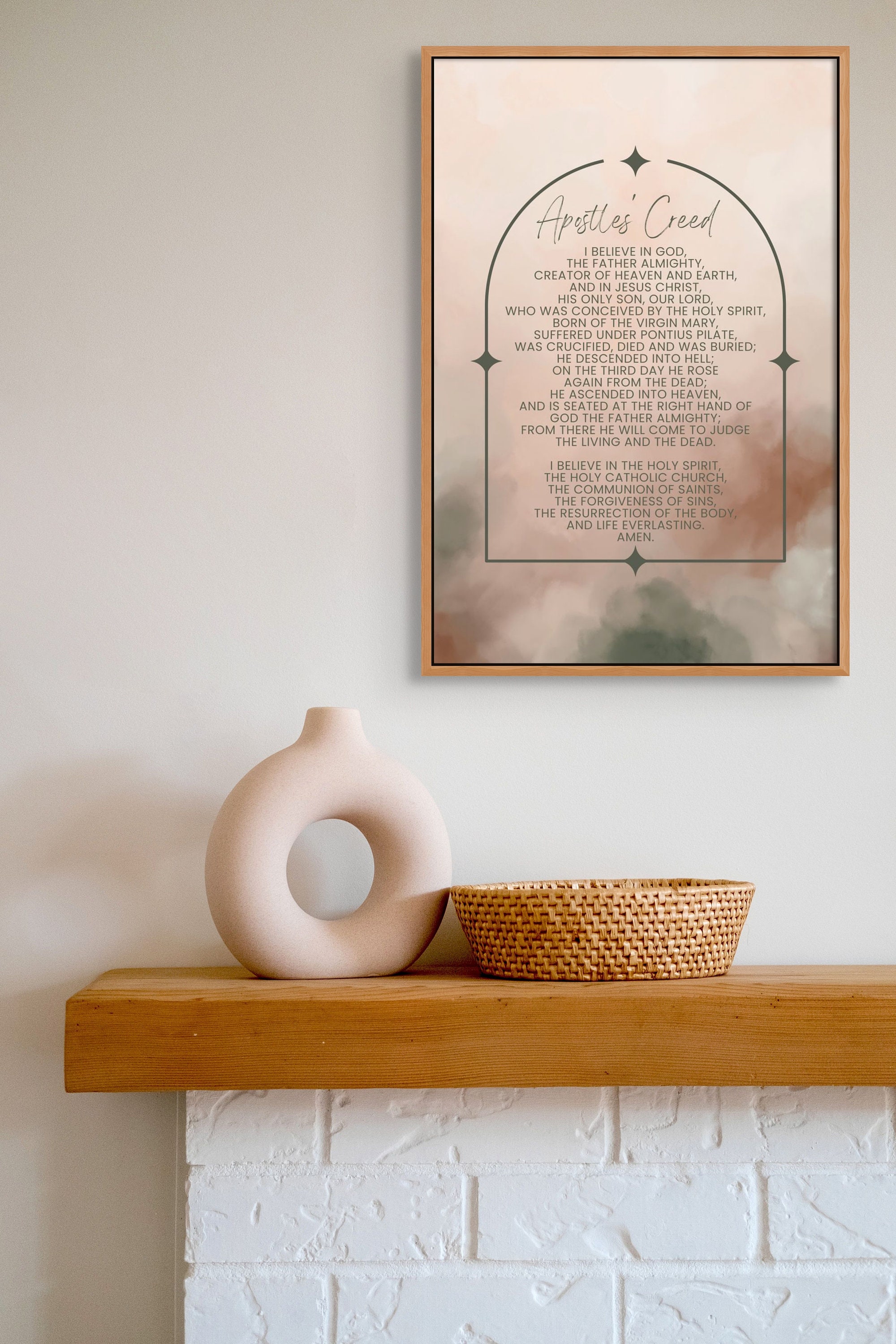 Apostles' Creed, Christian Creed, Catholic Creed, Heaven and Earth ...