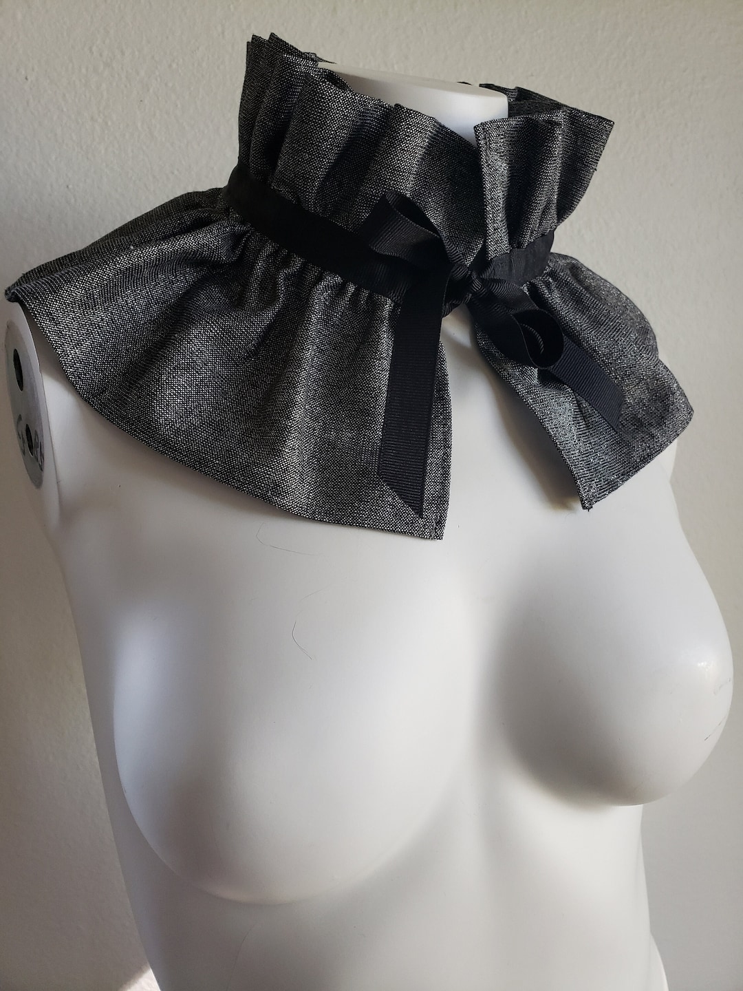 Clown Neck Ruffle, Clown Core Collar Costume, Upcycled One of A Kind ...